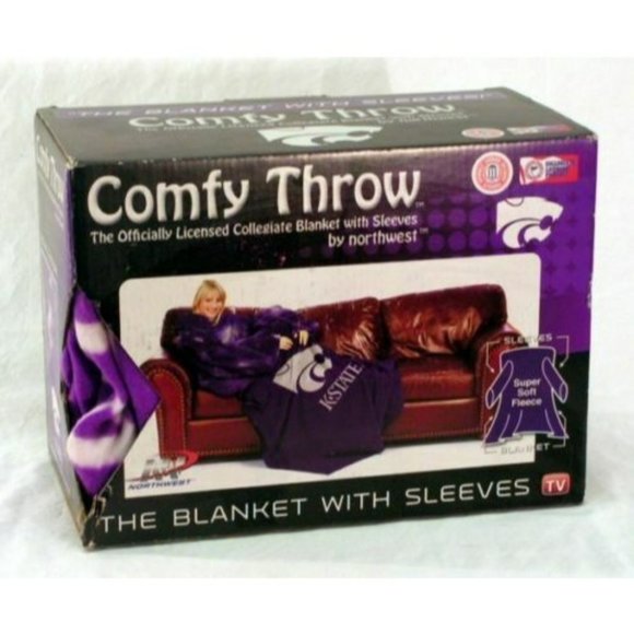 Northwest | Bedding | Kansas State Wildcats Snuggie Huddler Comfy Throw ...